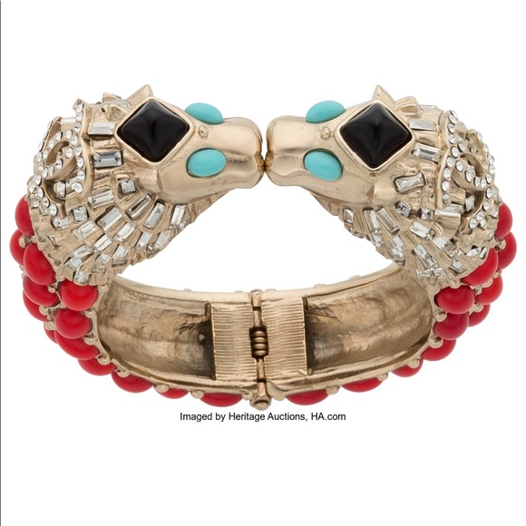 CHANEL | Jewelry | Chanel 8c Boutique Runway Lion Cuff Bracelet | Poshmark